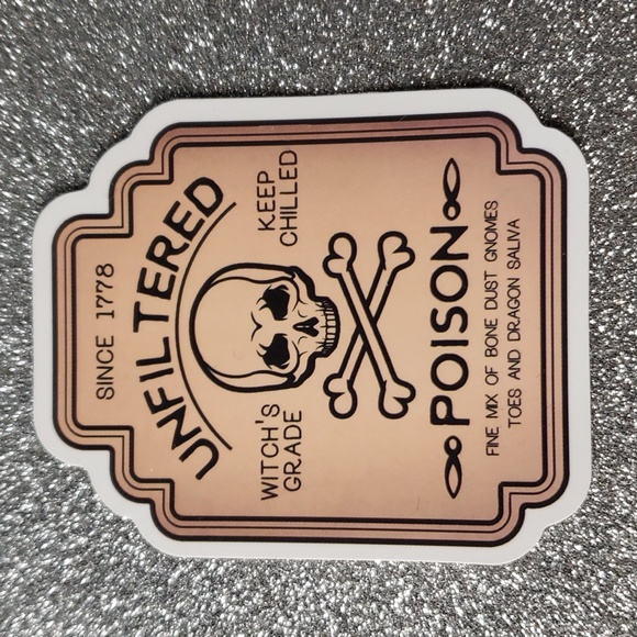 art class | Design | 10 Magic Waterproof Sticker Potion Bottle Label ...